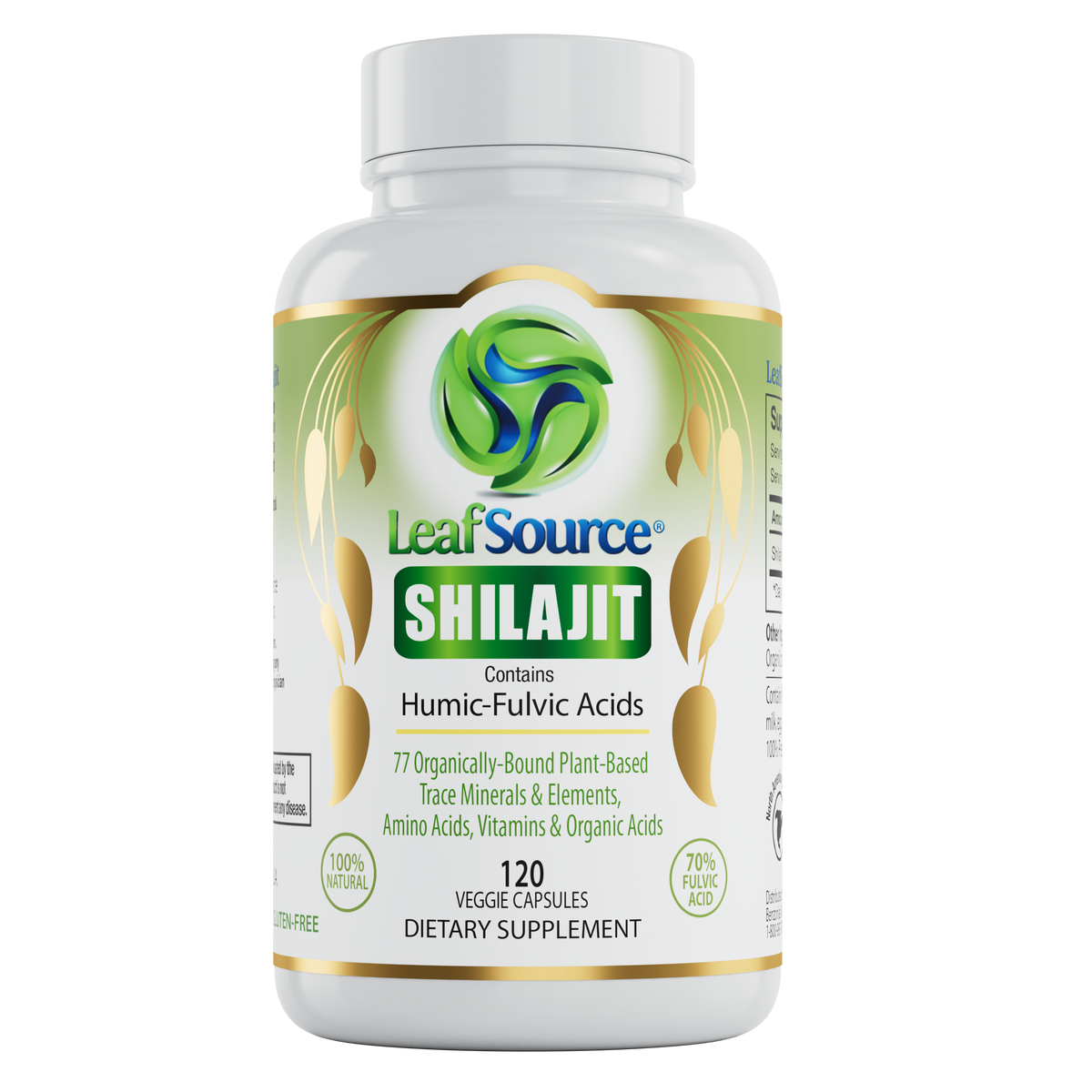 Shilajit - Humic and Fulvic Acid 120 Veggie Capsules (Formerly Humic F ...