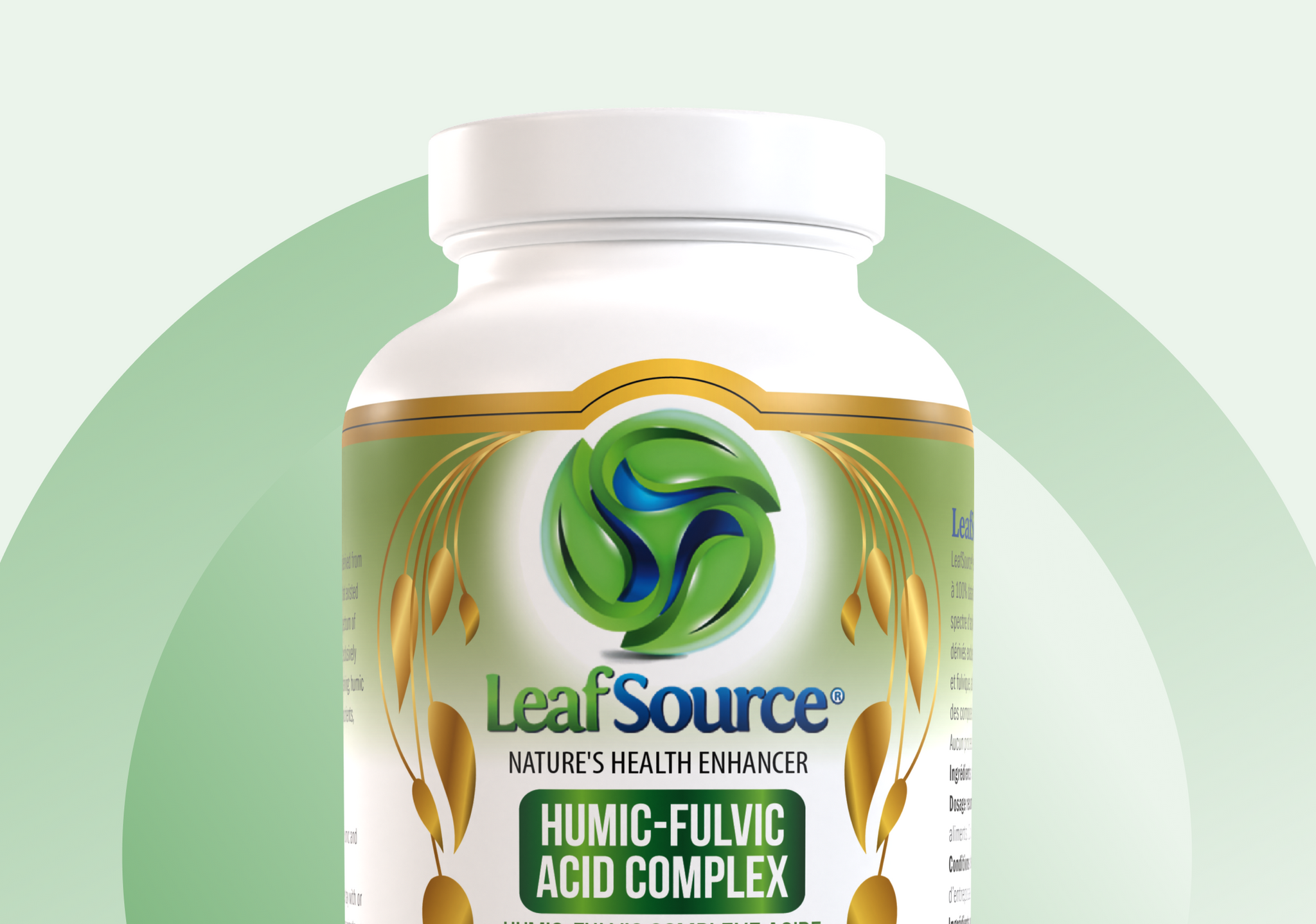 Humic and Fulvic Acid Complex LeafSource® 60 Capsules