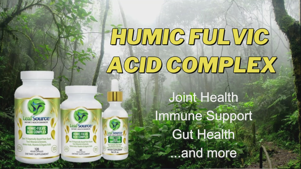 Humic and Fulvic Acid Complex LeafSource® 60 Capsules