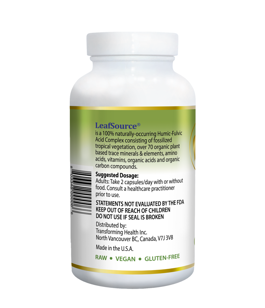 Humic and Fulvic Acid Complex LeafSource® 120 Capsules